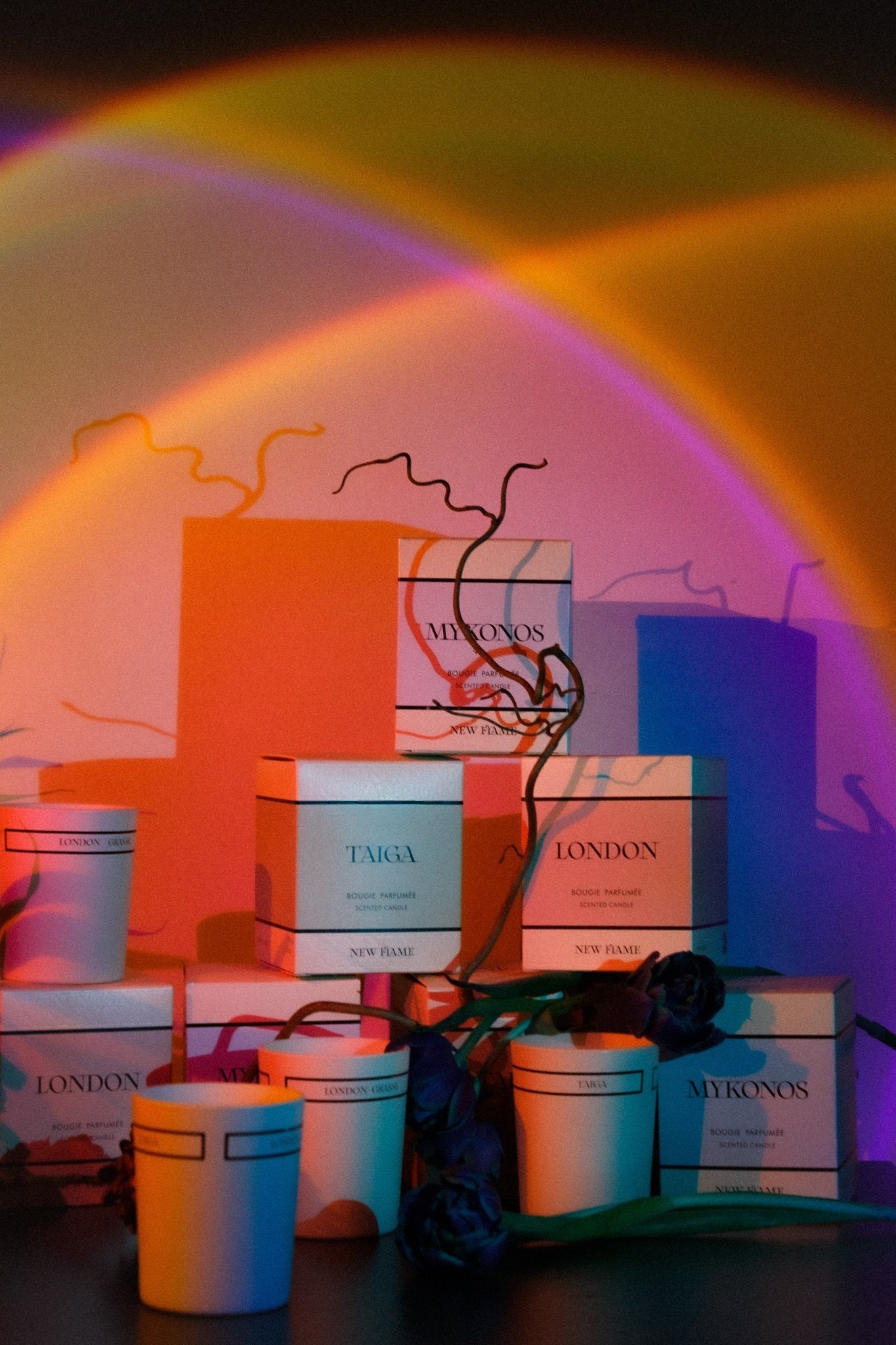 Illuminating the Void: The Enchanting Glow of Candles in the Vastness ...